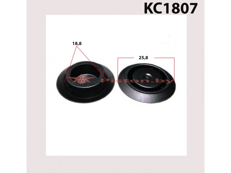 KC1807 пистон (клипса) заглушка кузова,Ниссан,80874AX000, купить в ...